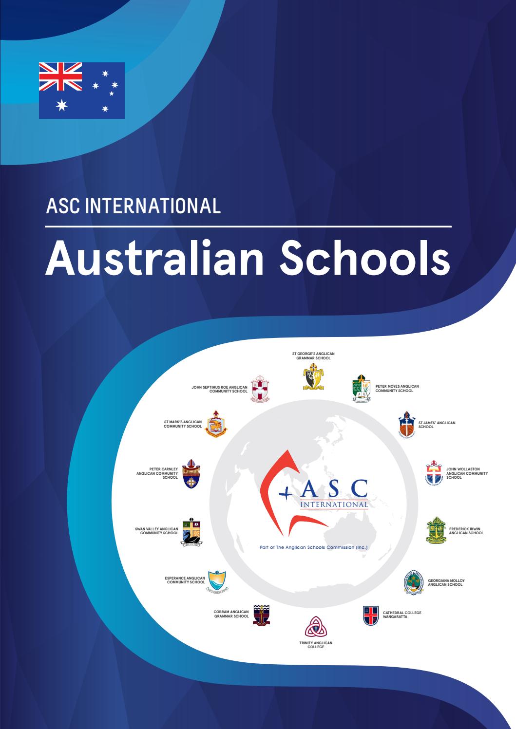ASC International Australian Schools Handbook by Scotts - Issuu