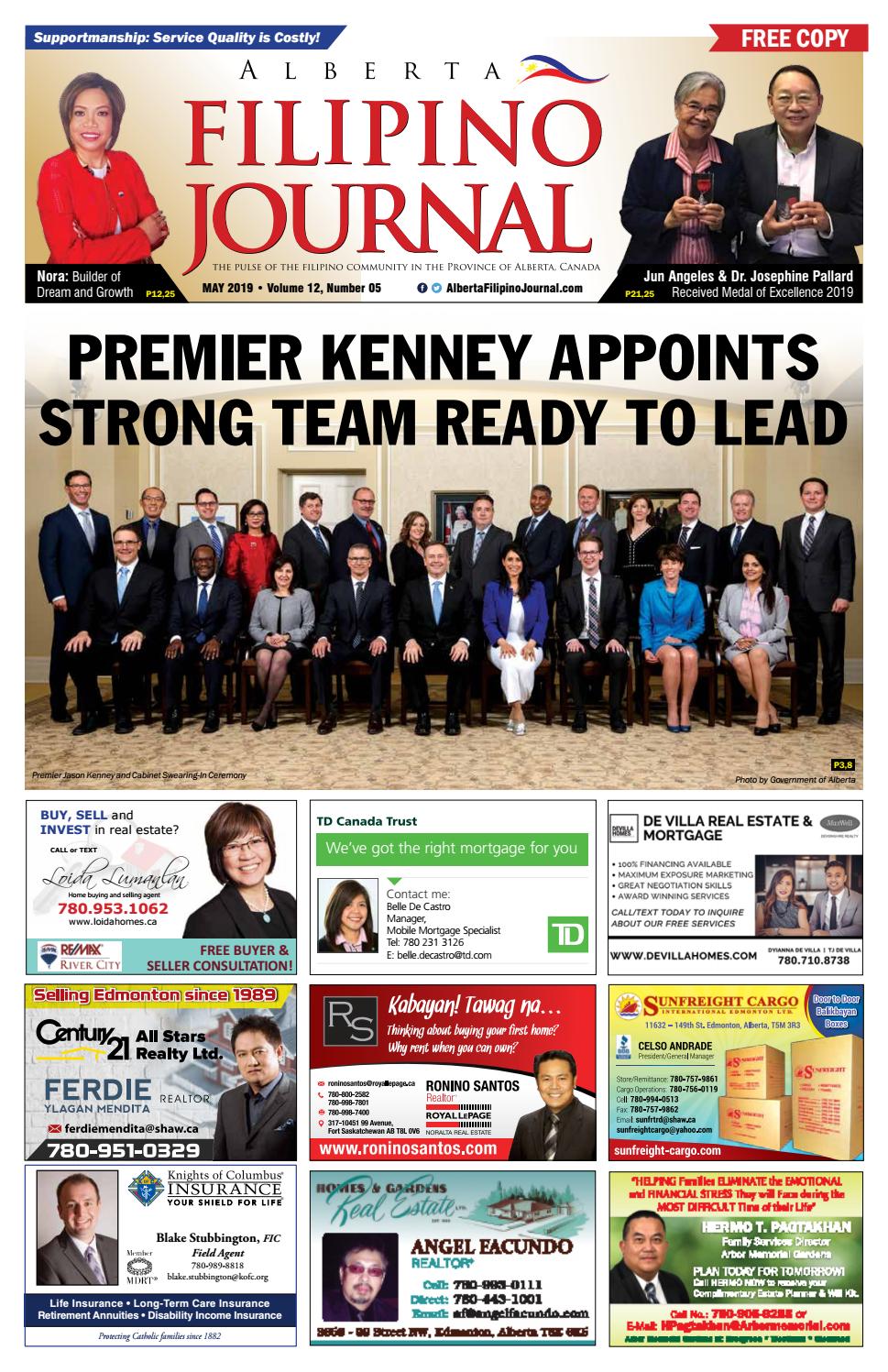 Alberta Filipino Journal - May 2019 Issue by Alberta Filipino Journal ...