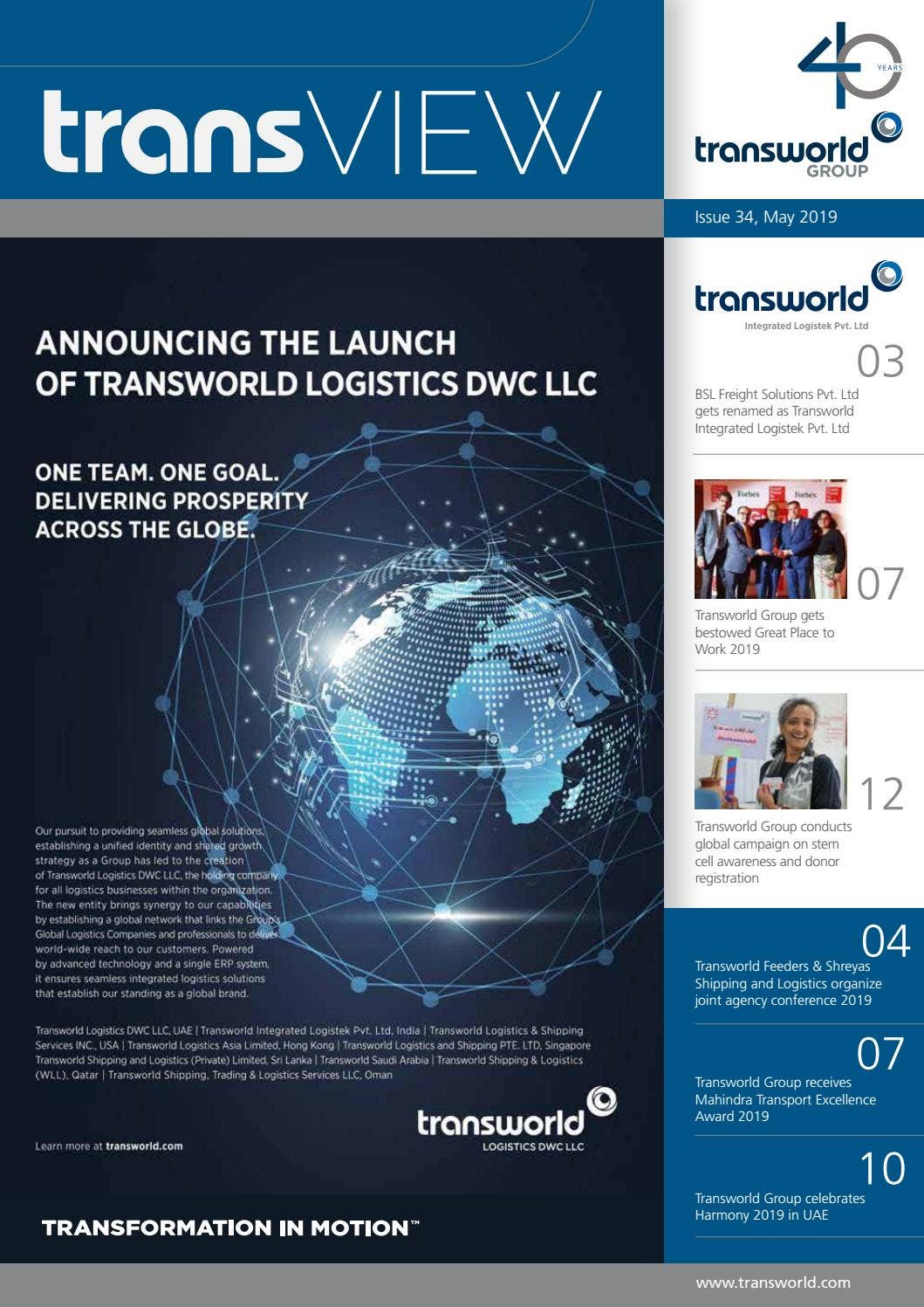 TransView May 2019 by Transworld Group - Issuu