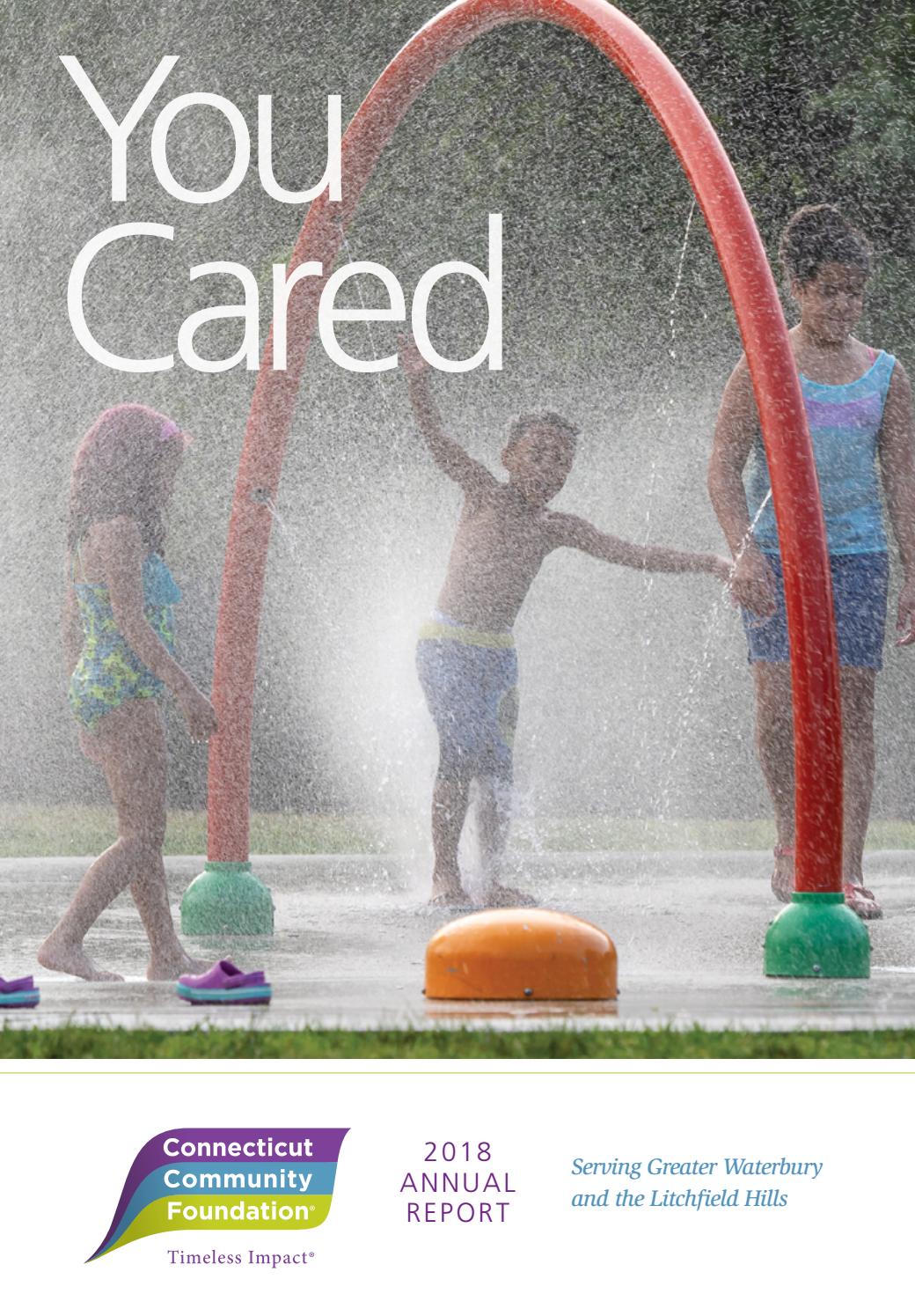 2018 Annual Report of Connecticut Community Foundation by Connecticut ...