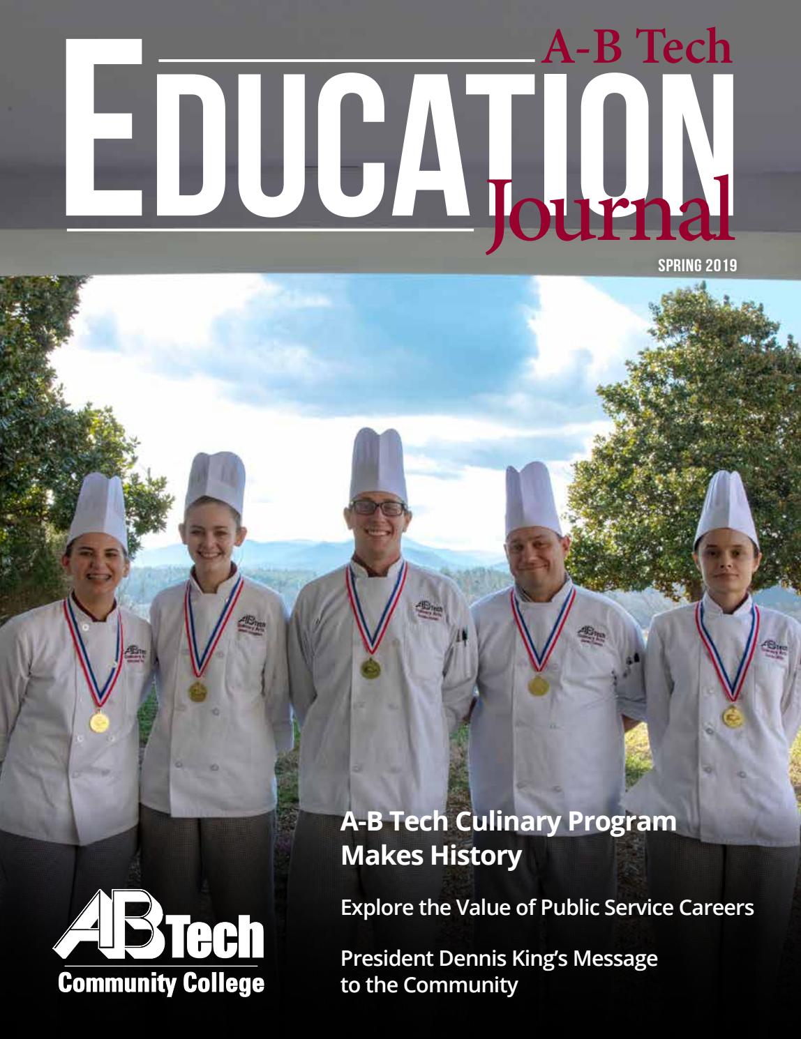 2019 Spring A-B Tech Education Journal by Asheville Buncombe Technical ...