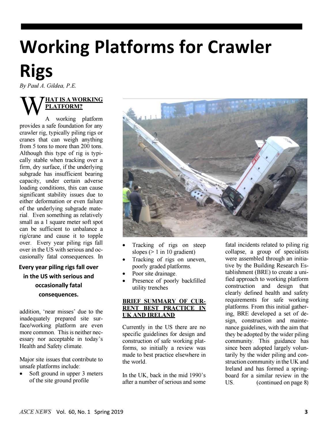 Working Platforms for Crawler Rigs by Langan - Issuu