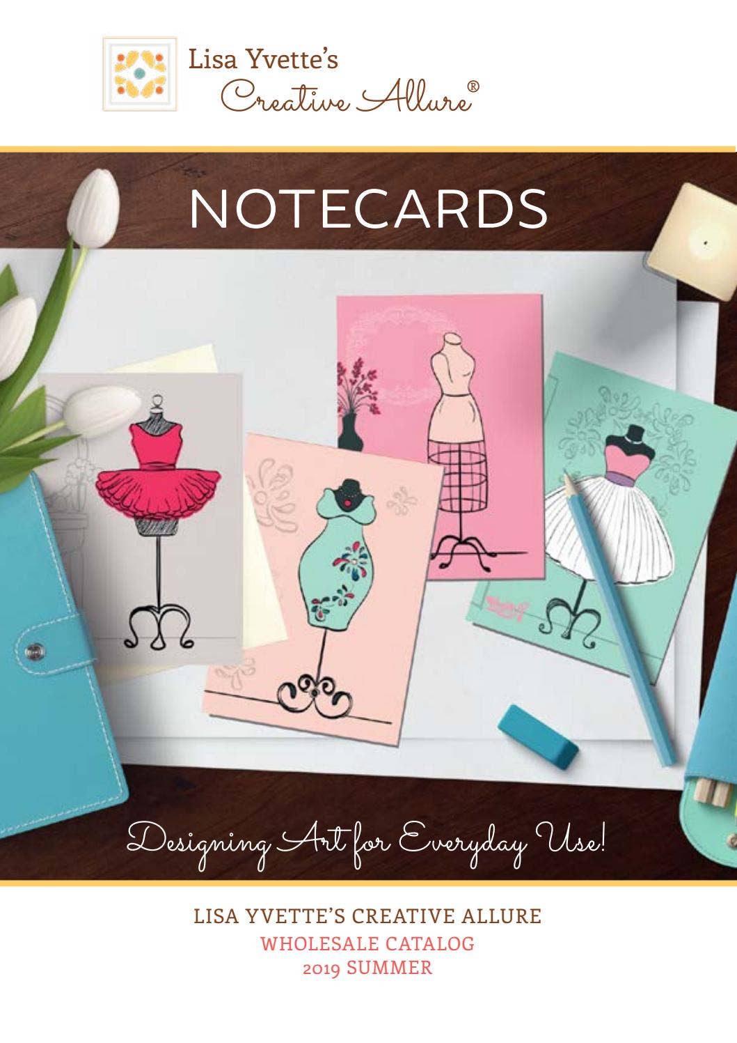 Lisa Yvette's Creative Allure Summer 2019 Wholesale Note Card Catalog ...