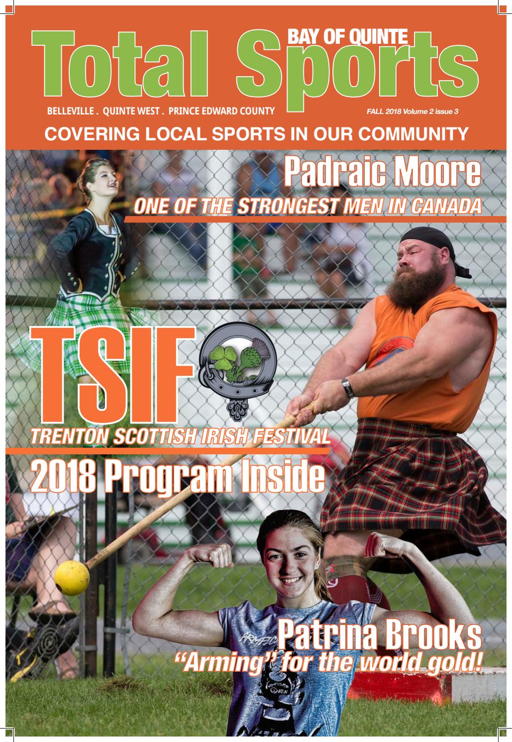 Bay of Quinte Total Sports Magazine September 2018 by Total Sports ...