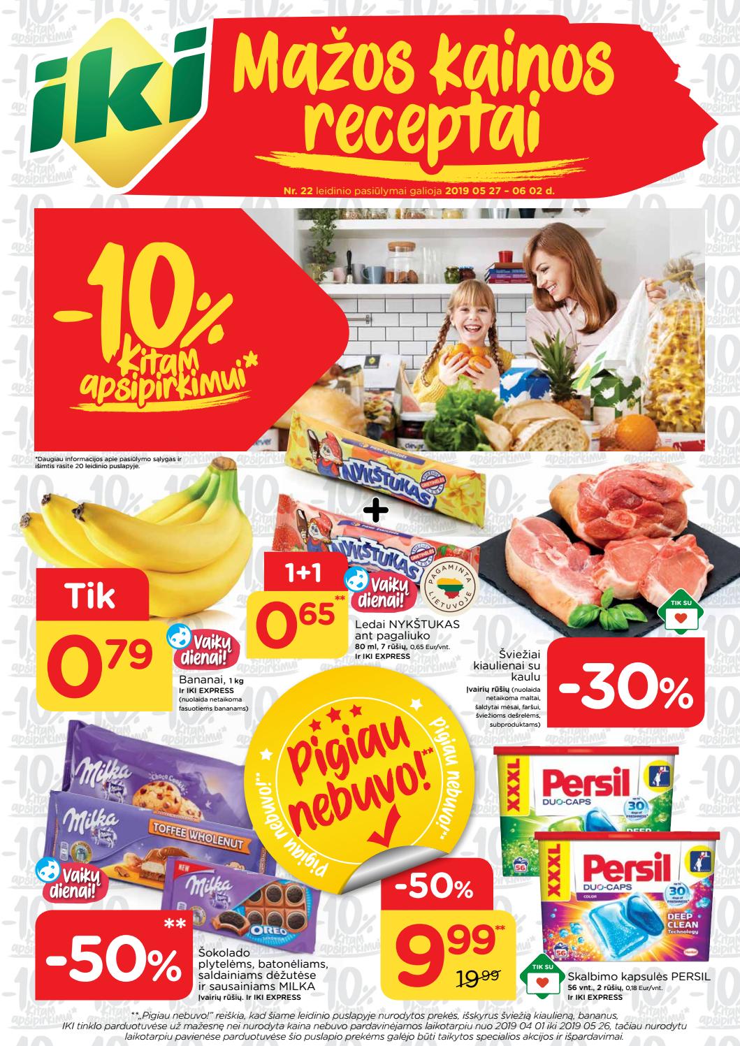 IKI Mažos kainos receptai Nr. 22 by IKI - Issuu