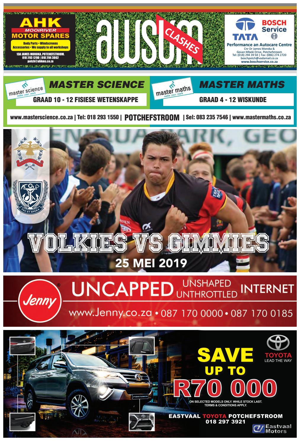 Volkskool Potch vs Potch Gimmies 2019 by AWSUM News - Issuu