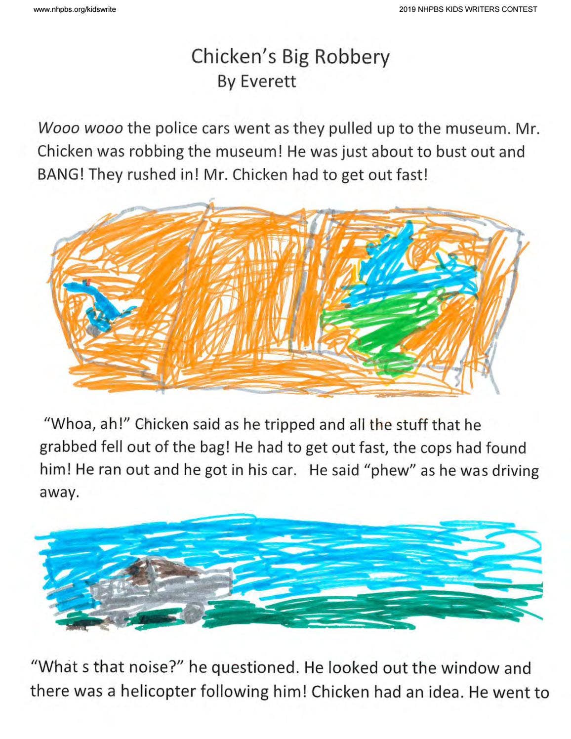 Chicken's Big Robbery by New Hampshire PBS - Issuu