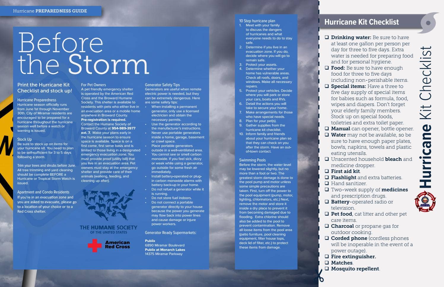 City of Miramar 2019 Hurricane Preparedness Guide by City of Miramar ...
