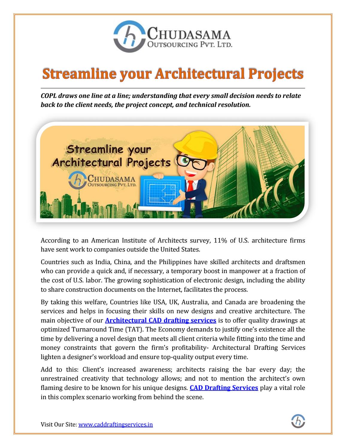 AutoCAD Drafting Services | Streamline your Architectural Projects by ...