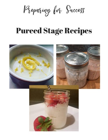 Pureed Food Stage Recipes by My Bariatric Kitchen - Issuu