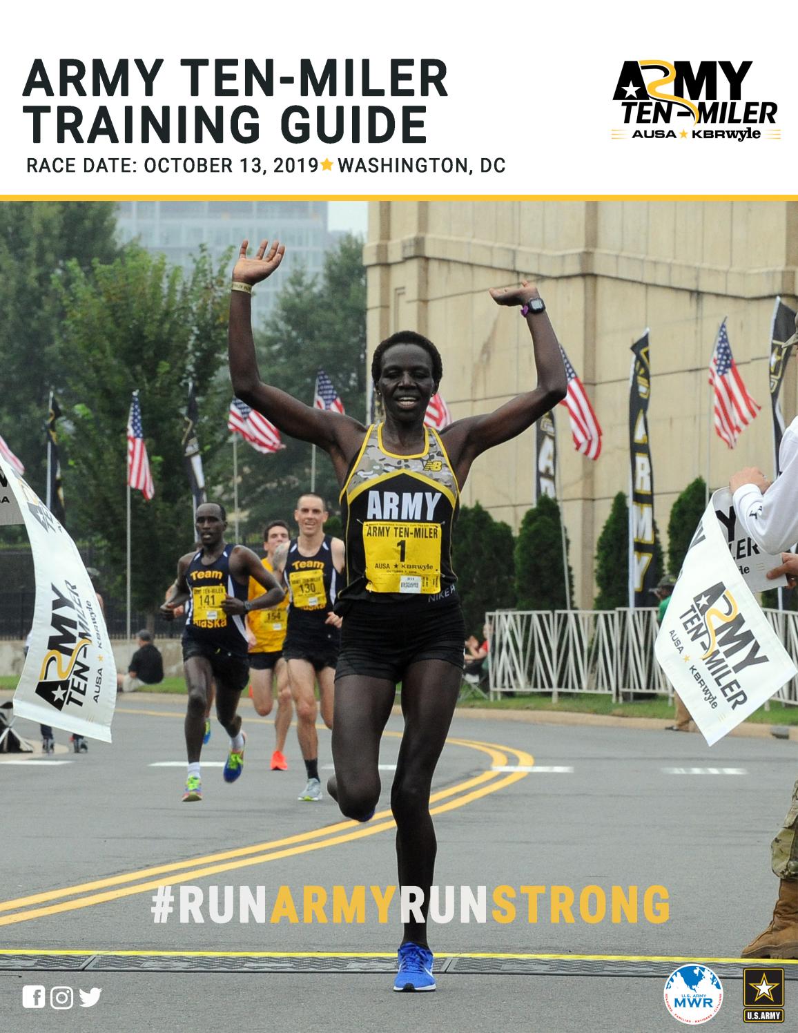 Army Ten-Miler Training Guide by Army Ten-Miler - Issuu