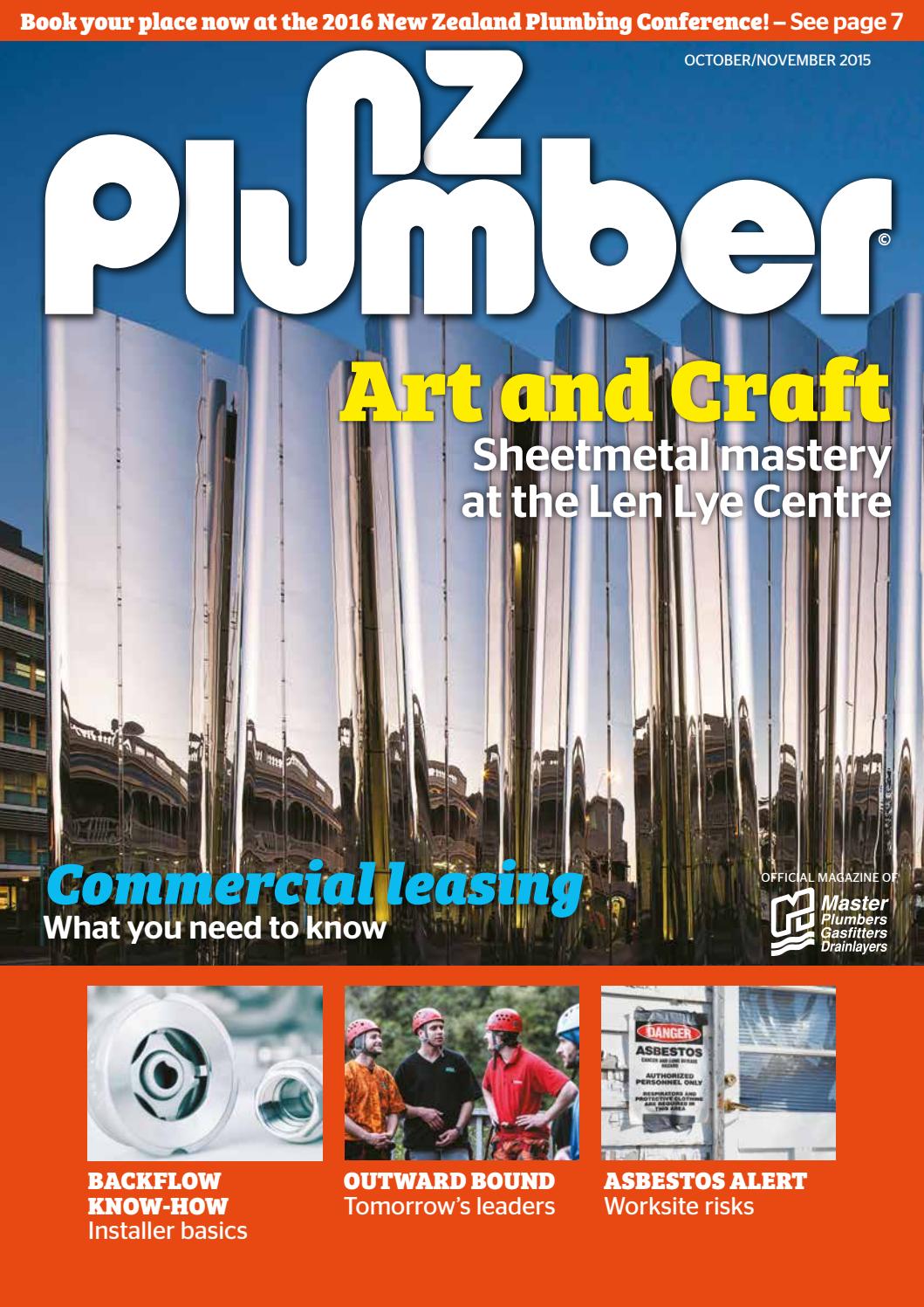 NZ Plumber October-November 2015 by NZ Plumber - Issuu
