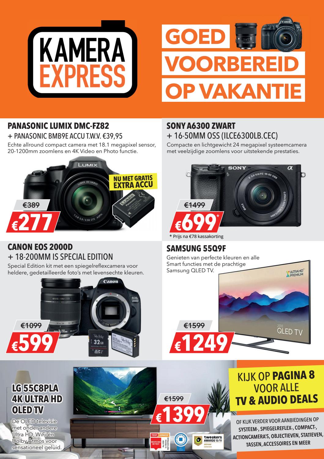 Kamera Express Vakantie Actiefolder 2019 by Kamera Express - Issuu