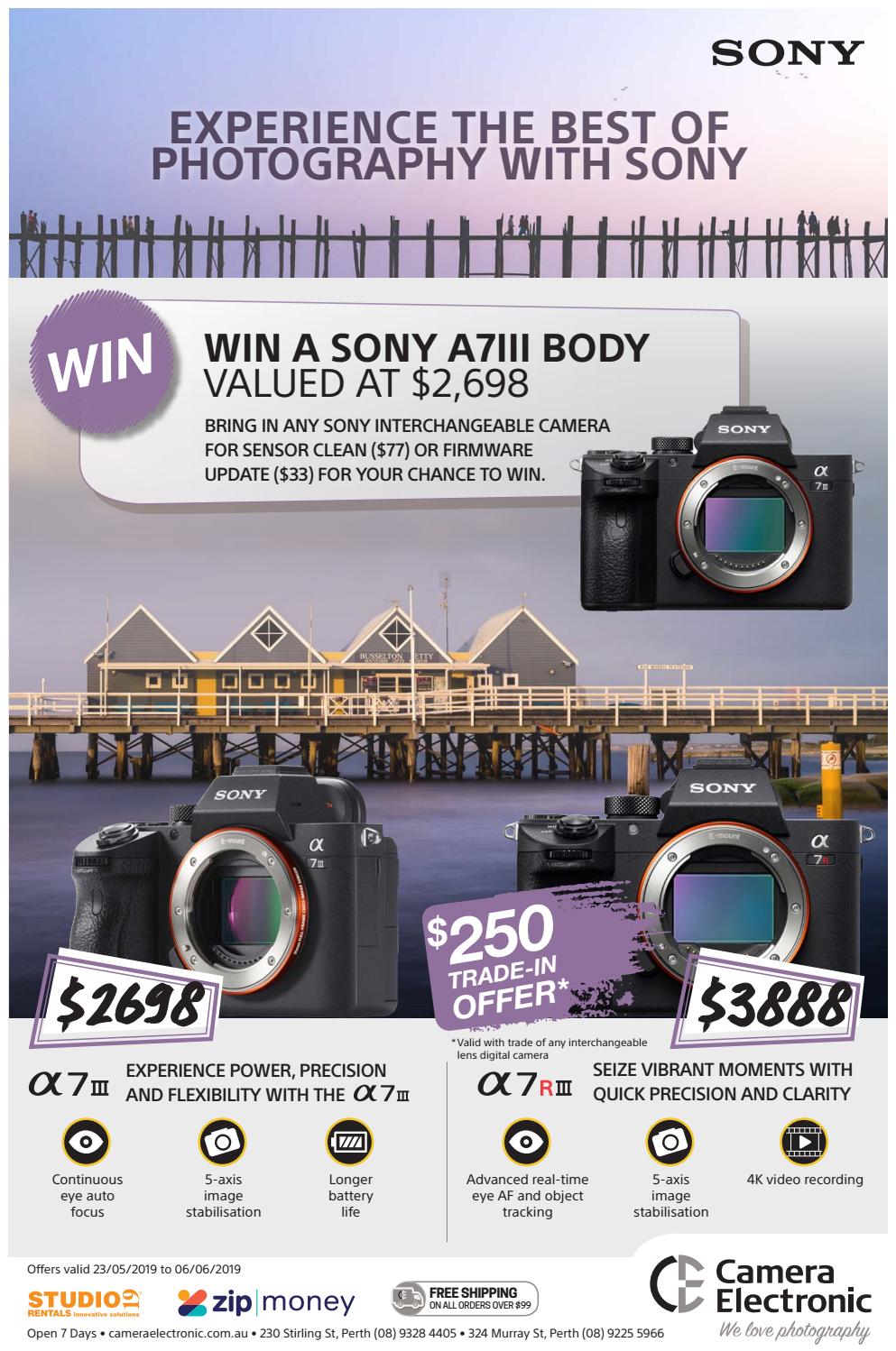 Sony Catalogue May 2019 by cameraelectronic - Issuu
