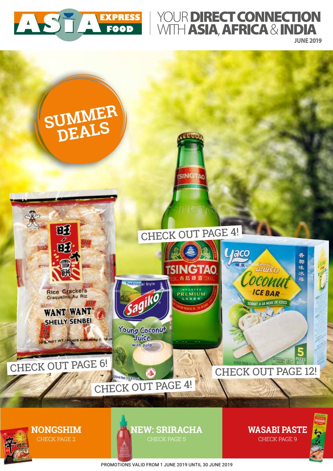 Asia Express Food - Monthly Offer June 2019 by GBU printmedia - Issuu