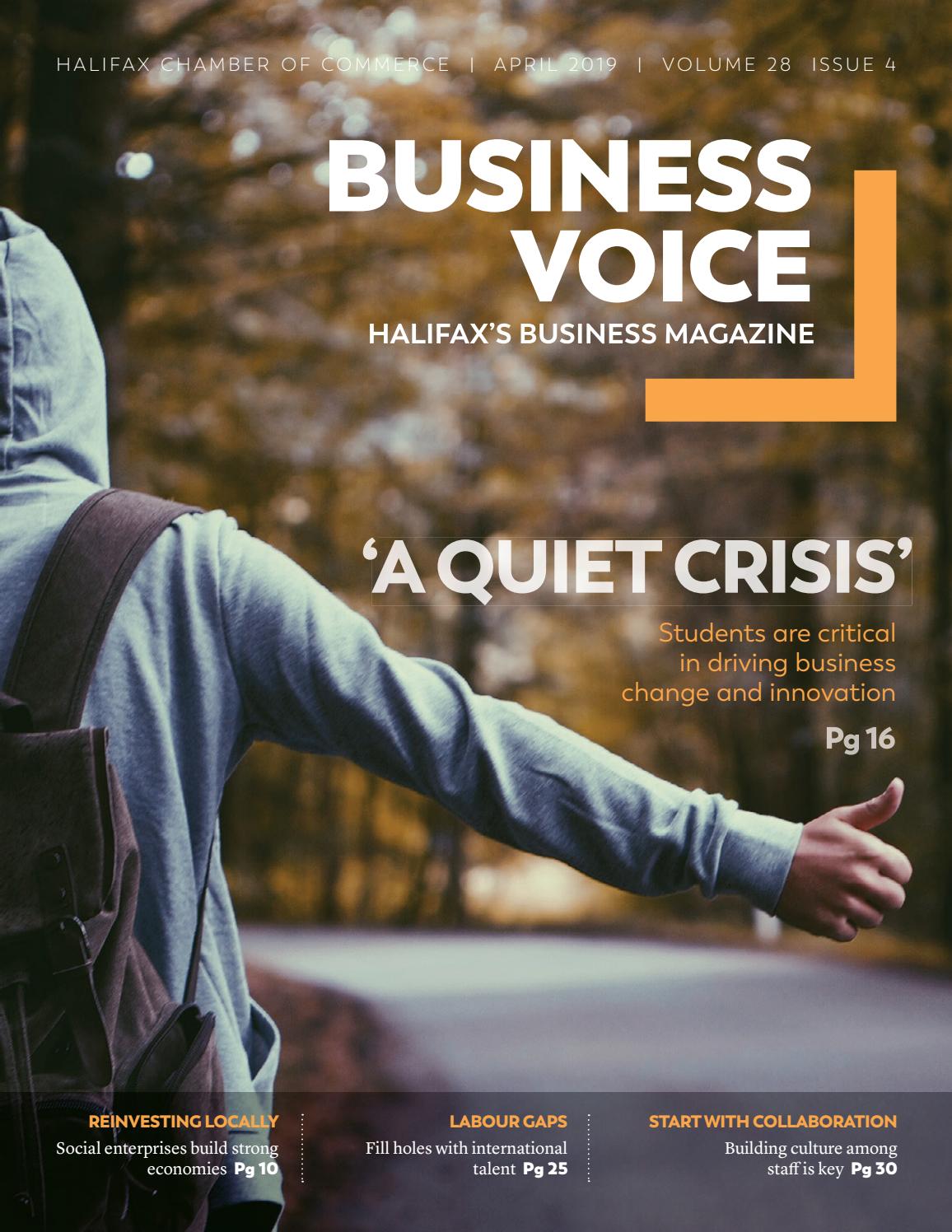 Business Voice Magazine - April 2019 by SaltWire Network - Issuu