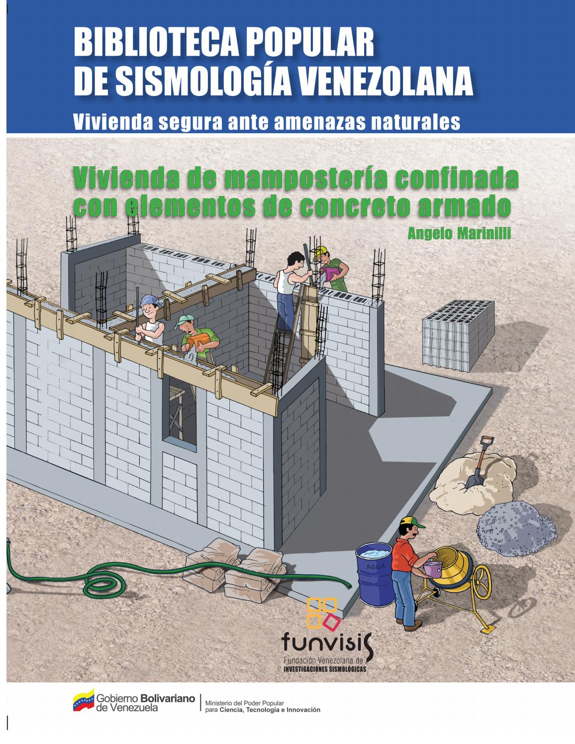 Vivienda de mampostería confinada con elementos de concreto armado ...