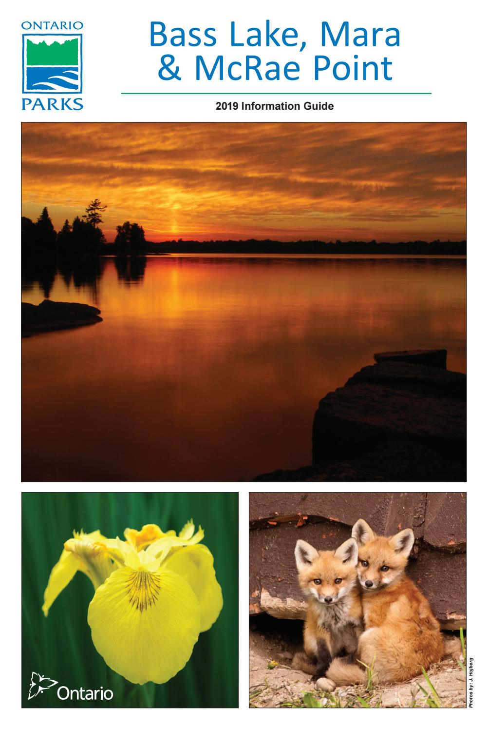 Bass Lake, Mara & McRae Point Provincial Park 2019 Information Guide by ...
