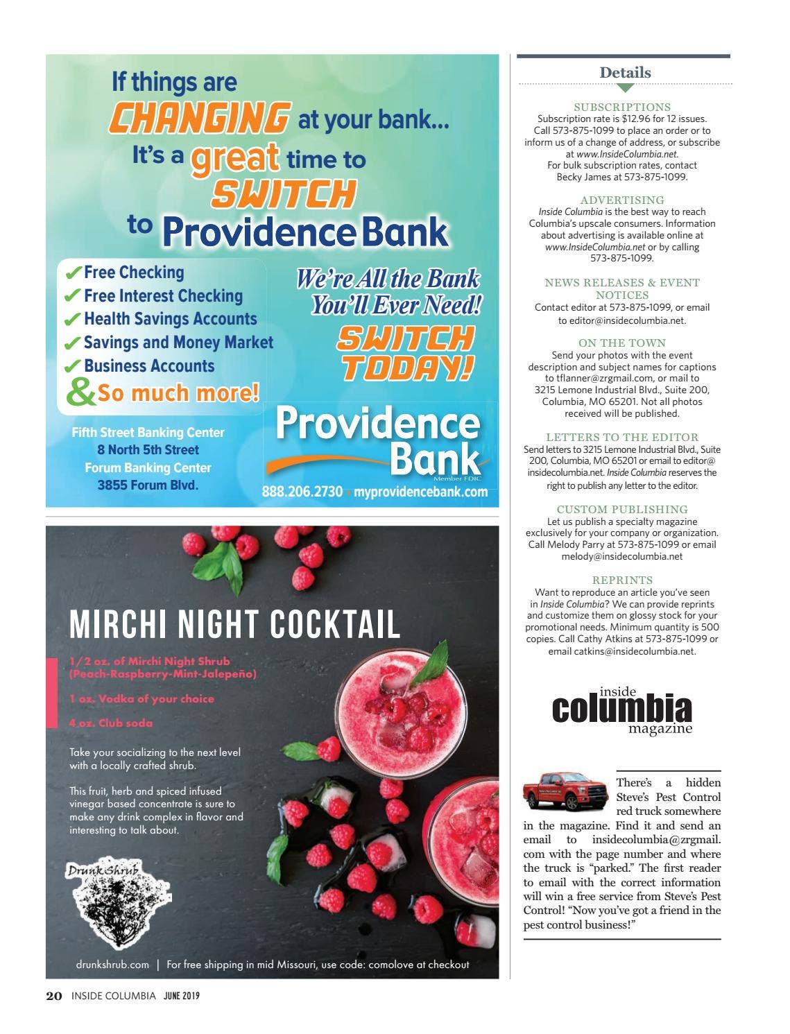 Inside Columbia Magazine June 2019 by Inside Columbia Magazine - Issuu