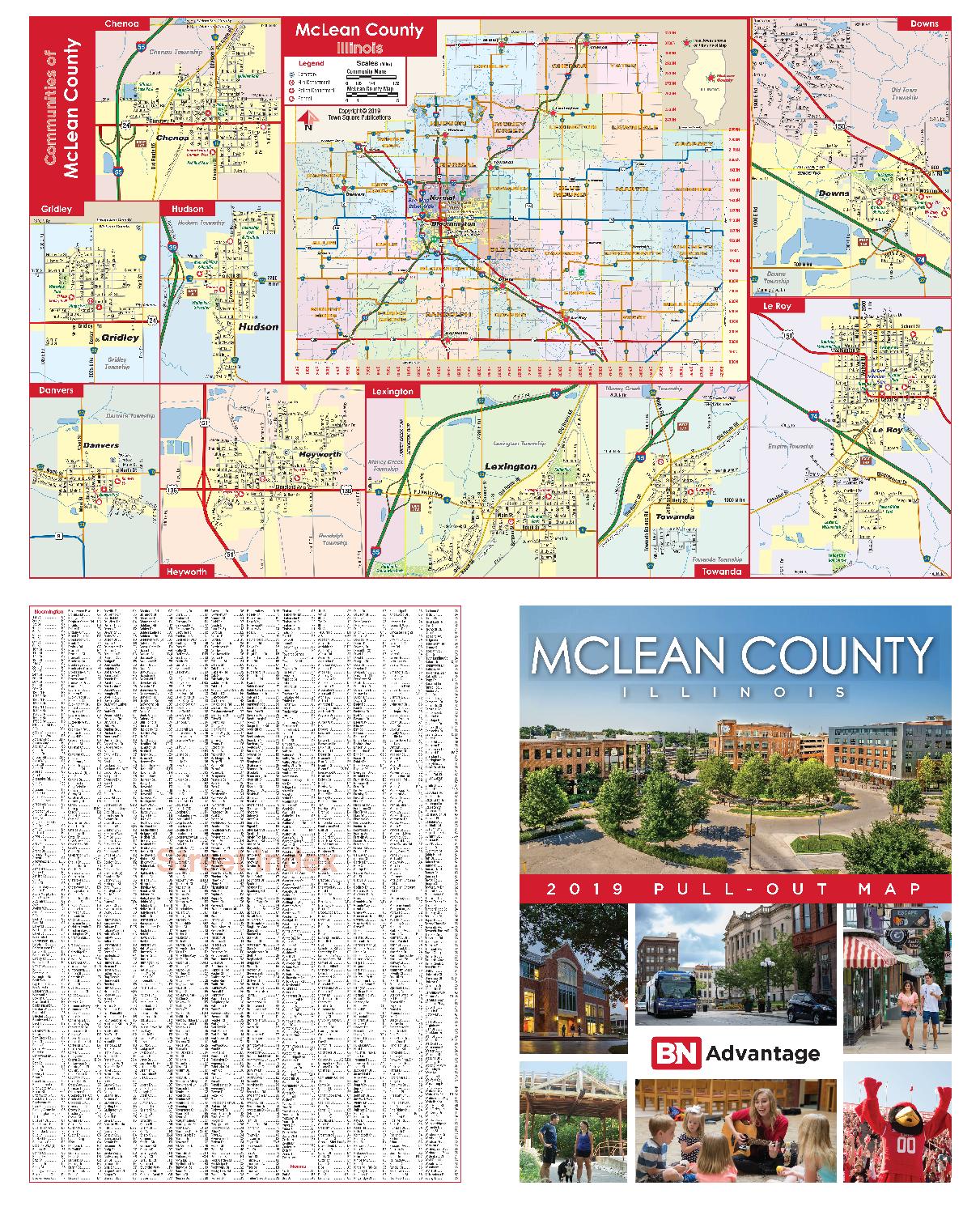 McLean County IL Digital Map by Town Square Publications, LLC - Issuu