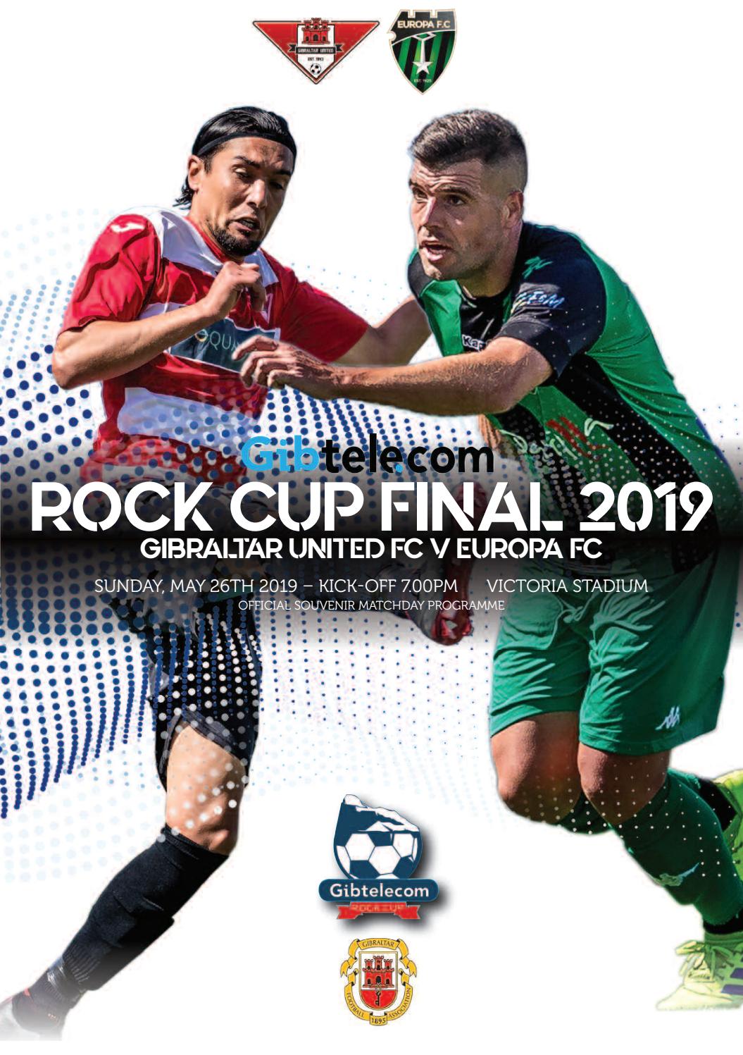 Gibtelecom Rock Cup Final by Europa FC - Issuu