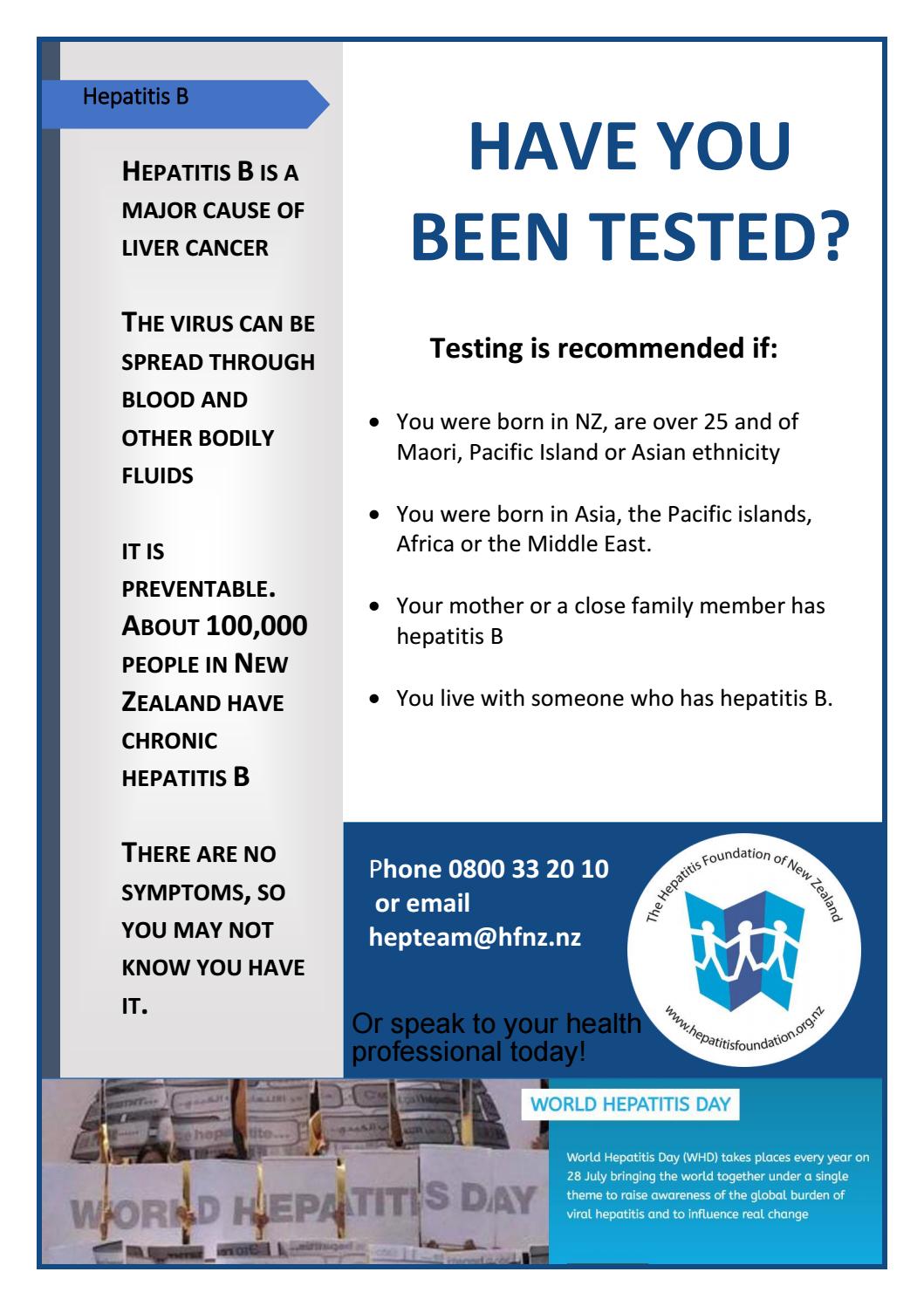 World Hepatitis Day flyer 2019 by WBOP PHO - Issuu