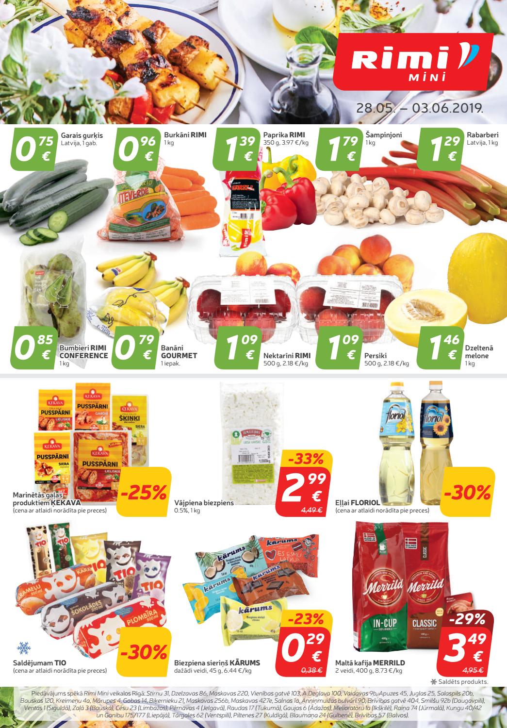Rimi Mini piedāvājums (28.05.-03.06.2019.) by Rimi - Issuu