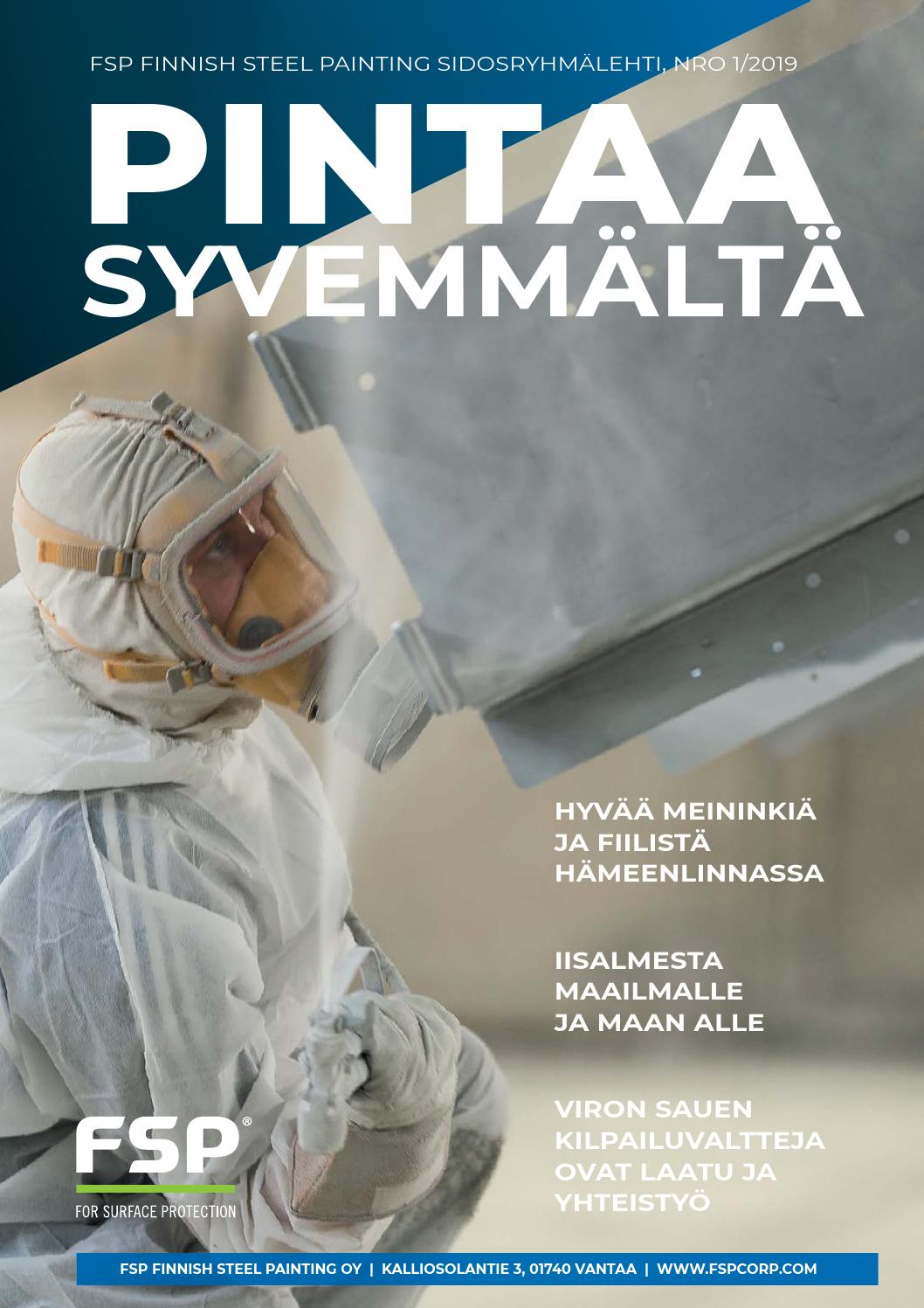 01/2019 Pintaa Syvemmältä by FSP Finnish Steel Painting Oy - Issuu