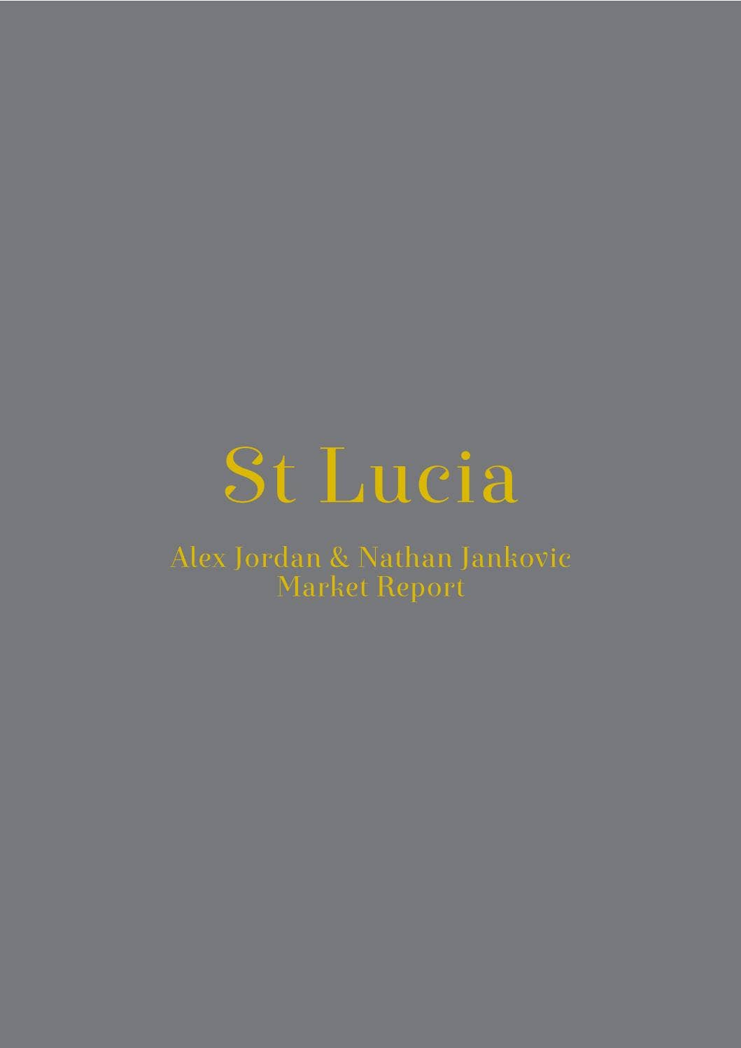McGrath - St Lucia - Alex Jordan & Nathan Jankovic - Market Report by ...