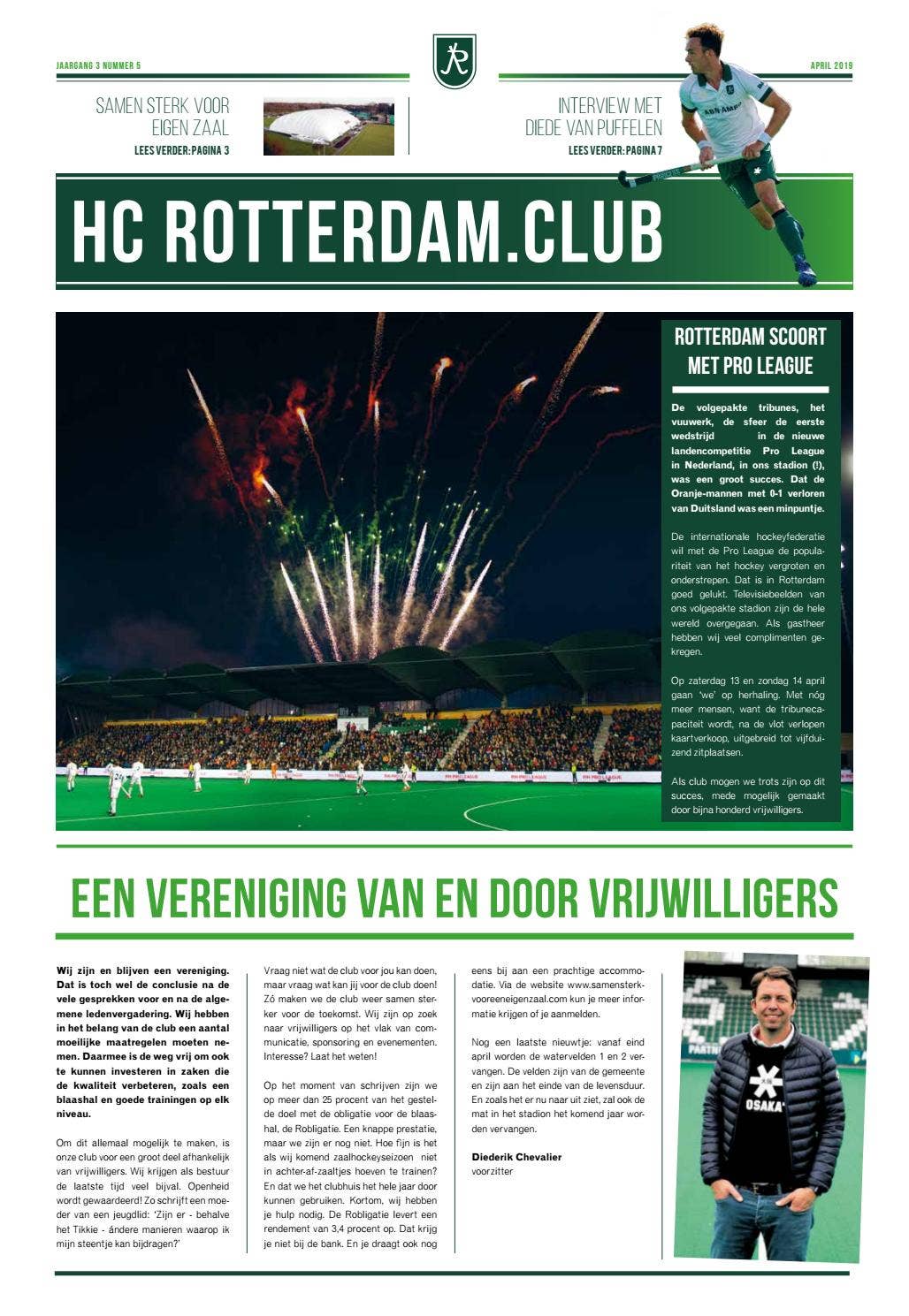 HC Rotterdam krant april 2019 by Trichis - Issuu
