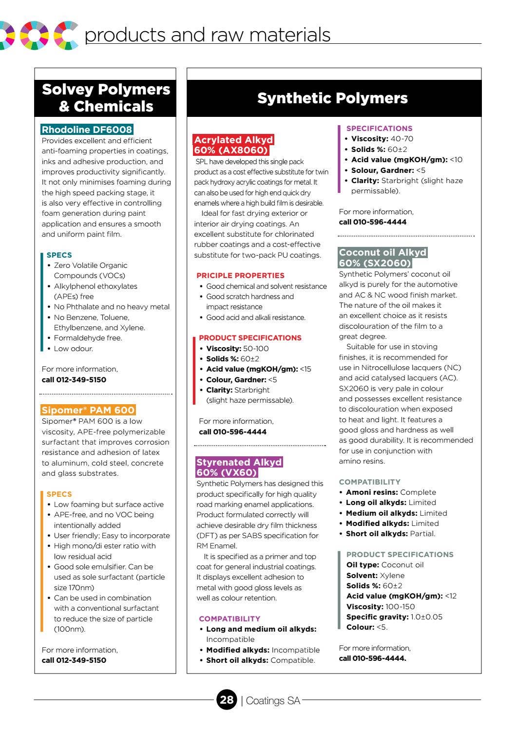 Coatings SA_Issue 2 I Vol 7 I 2019 by New Media B2B - Issuu