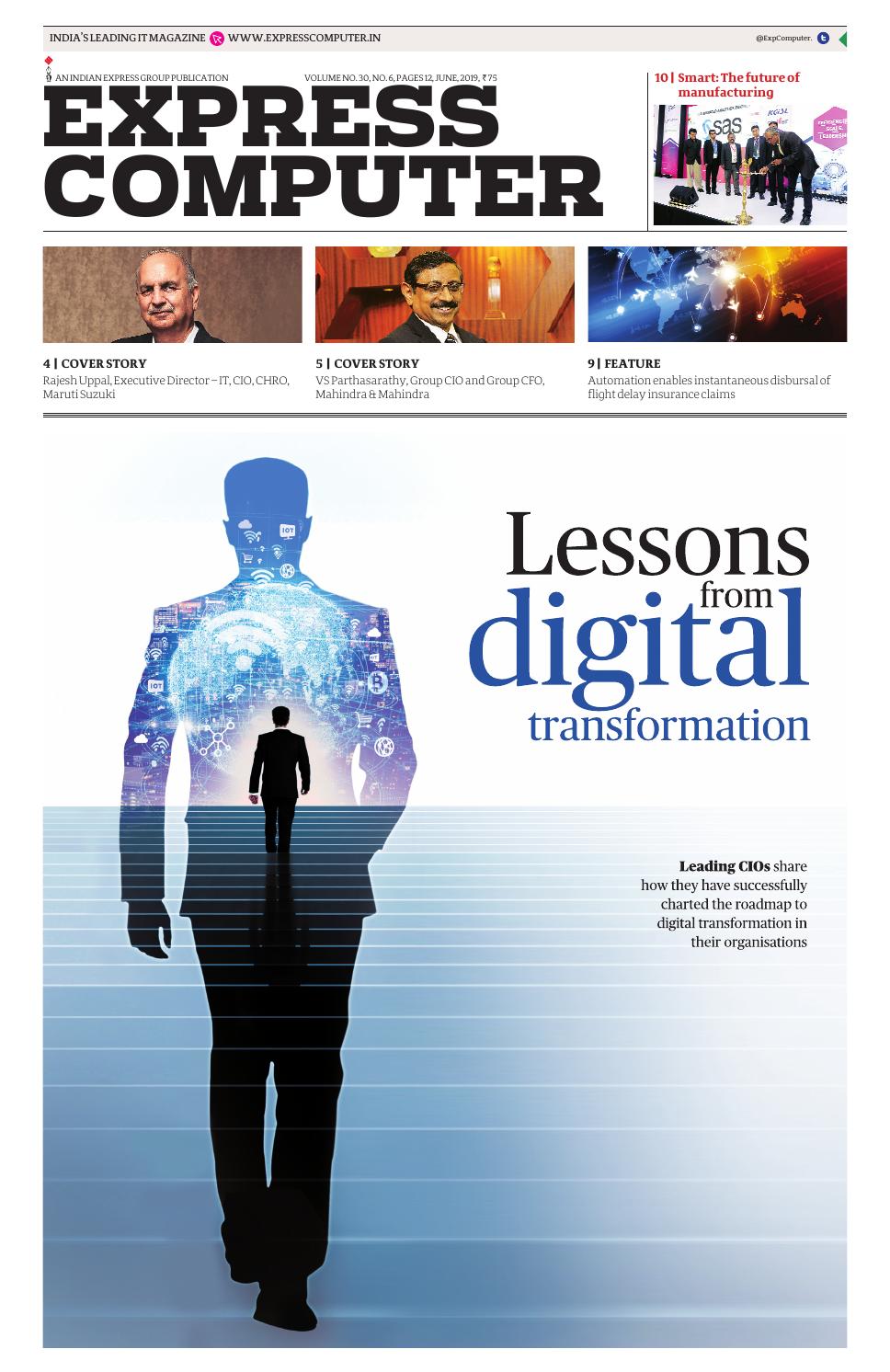 Express Computer (Vol.30, No.6) June, 2019 by Indian Express - Issuu