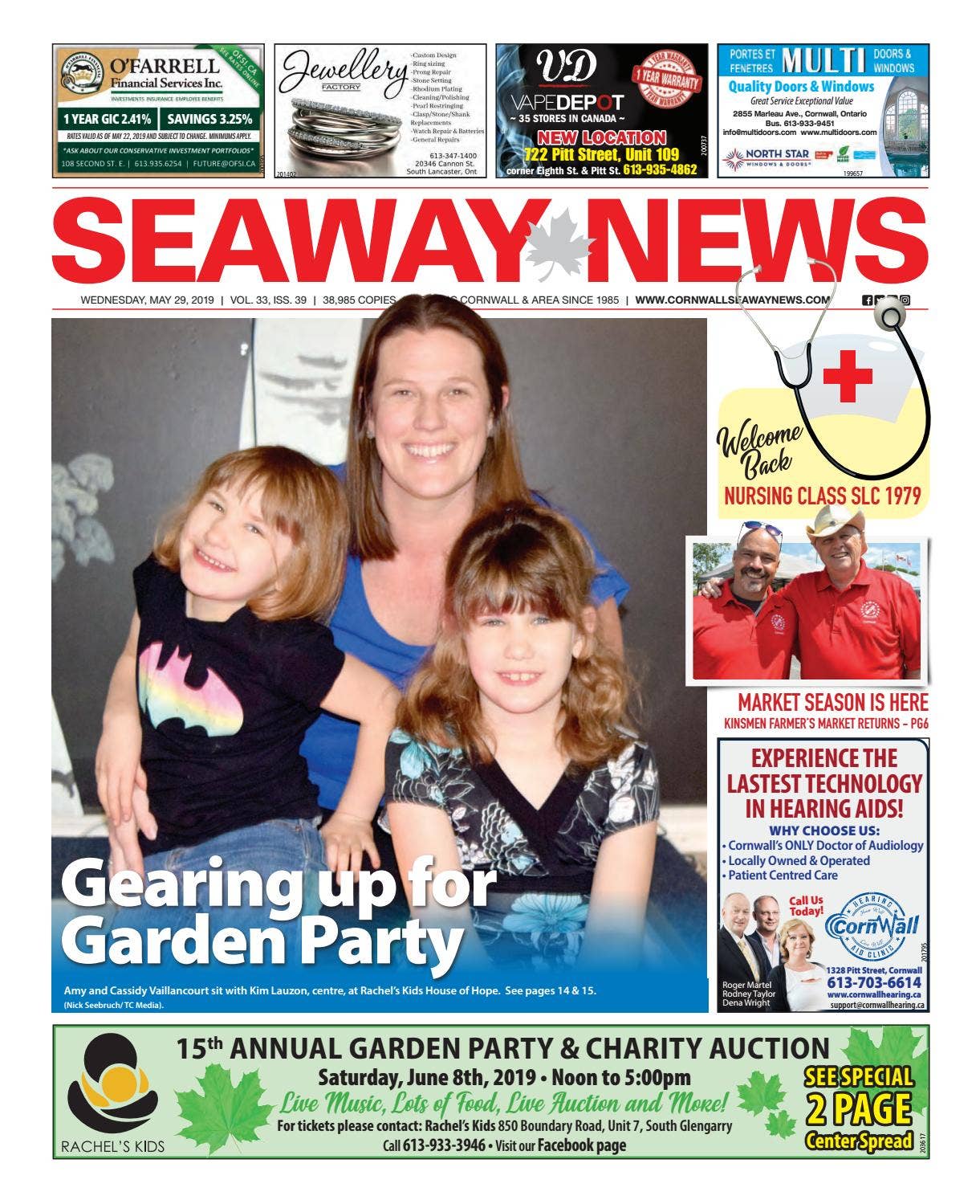 Cornwall Seaway News May 29, 2019 Edition by Cornwall Seaway News - Issuu
