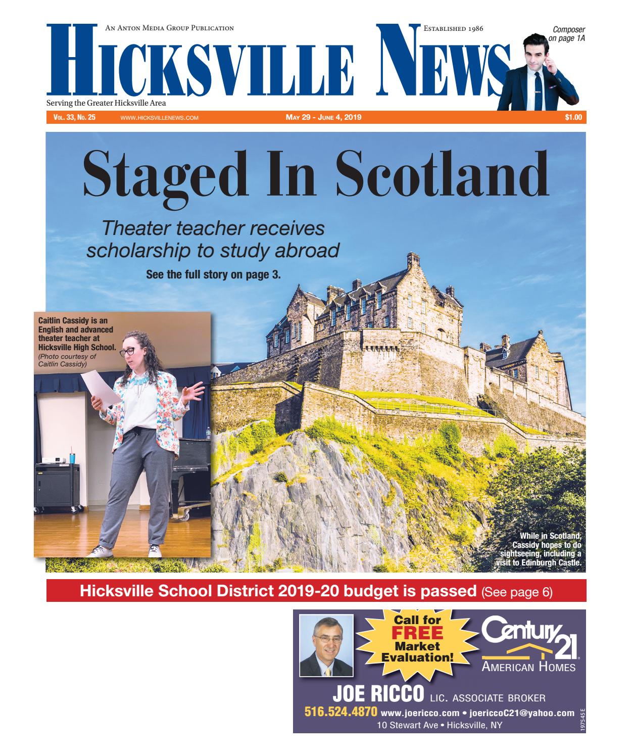 Hicksville News 05-29-19 by Anton Community Newspapers - Issuu