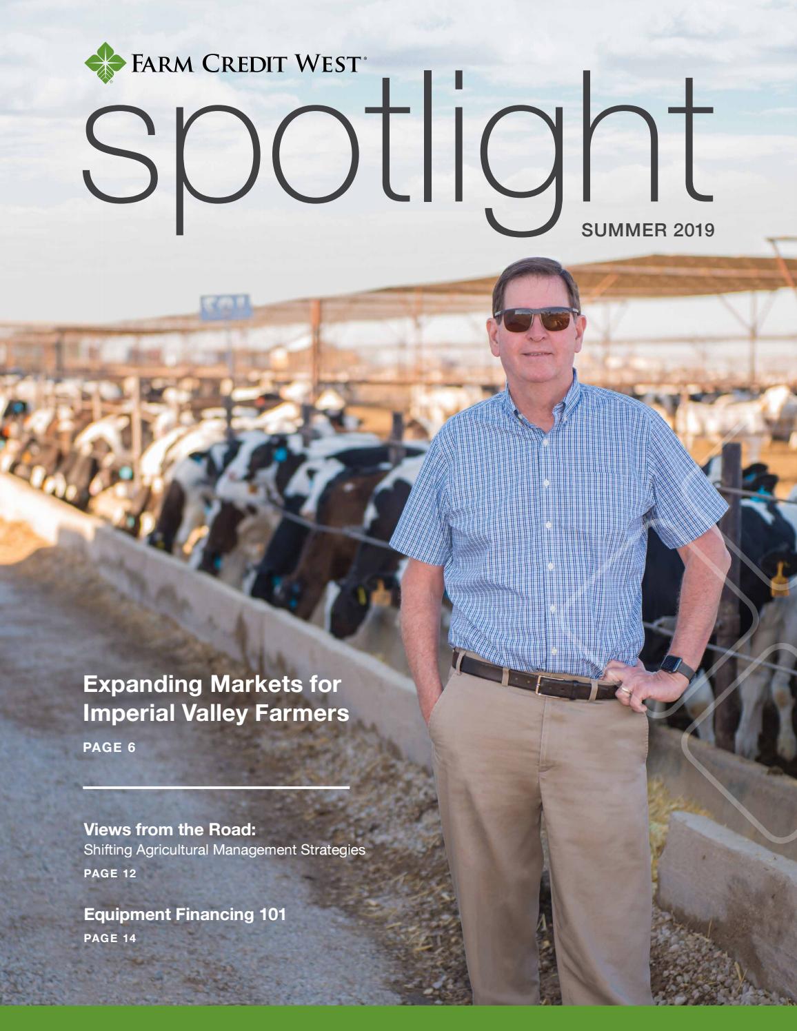 FCW Spotlight Summer 2019 by Farm Credit West - Issuu