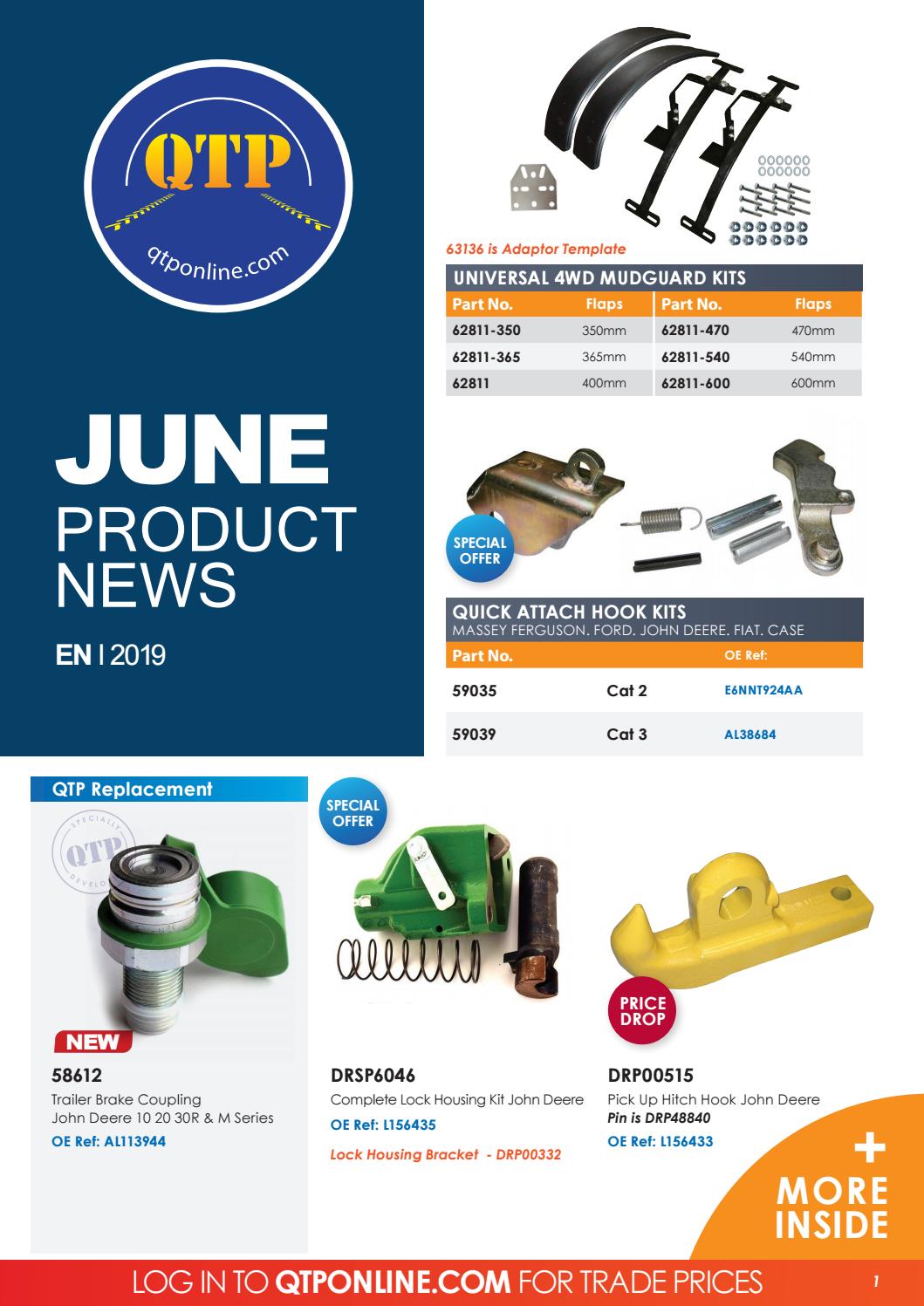 QTP June Product News 2019 by Quality Tractor Parts - Issuu