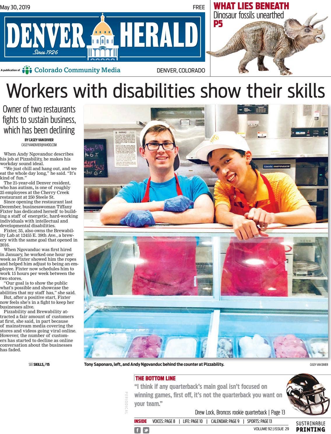 Denver Herald Dispatch 0530 by Colorado Community Media - Issuu