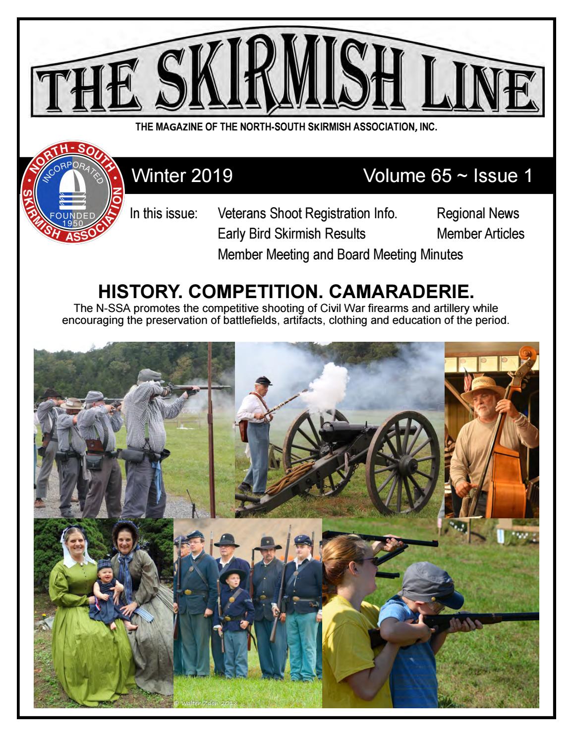 The Skirmish Line - Winter 2019 by Skirmish Line Magazine - Issuu