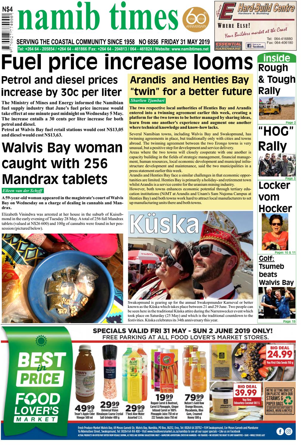 31 may namib times e-edition by Namib Times Virtual - Issuu