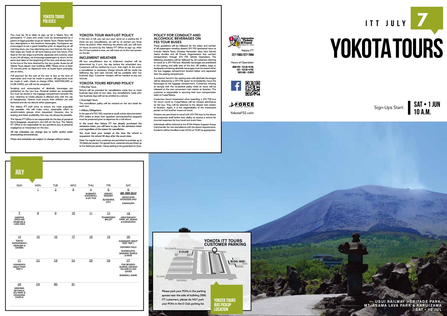 ITT Trips & Tours Brochure | July 2019 by yokotafss - Issuu