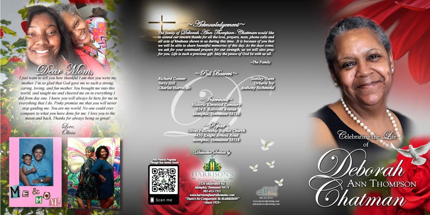 Deborah Ann Thompson Chatman by Jerry Madison Harrison - Issuu