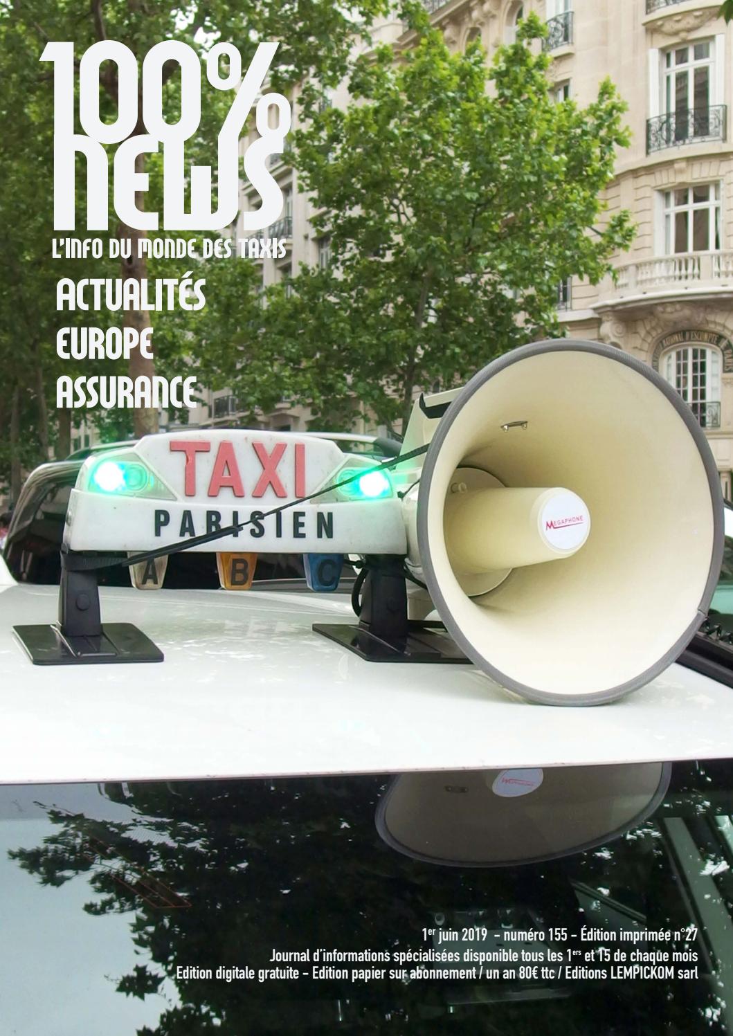 100% NEWS TAXIS n°155 by 100% NEWS - TAXIS - Issuu