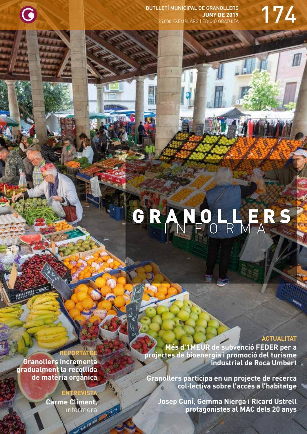 Granollers Informa juny de 2019 by Ajuntament de Granollers - Issuu