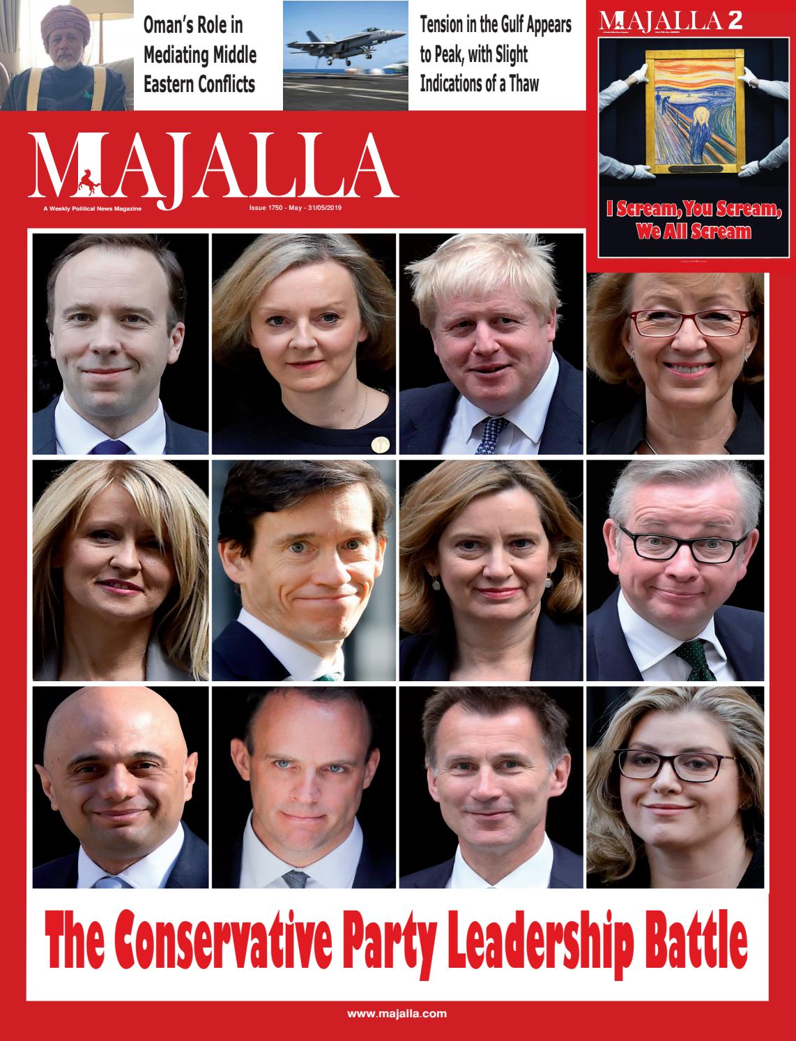 The Conservative Party Leadership Battle by Majalla Magazine - HH Saudi ...