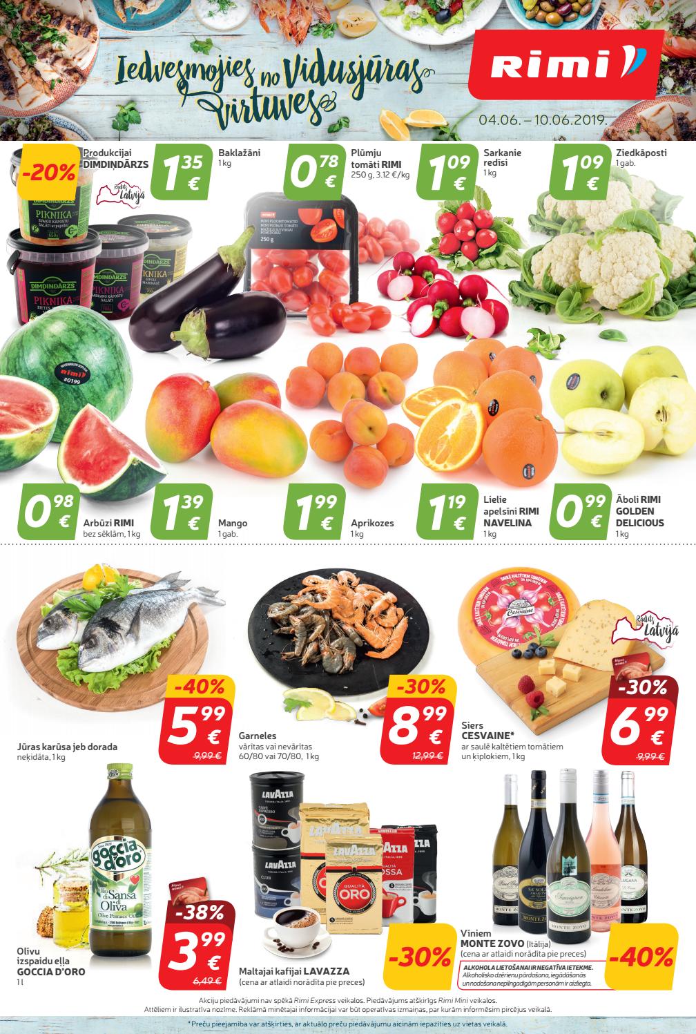 Rimi Super un Rimi Hyper piedāvājums 04.06. - 10.06.2019. by Rimi - Issuu