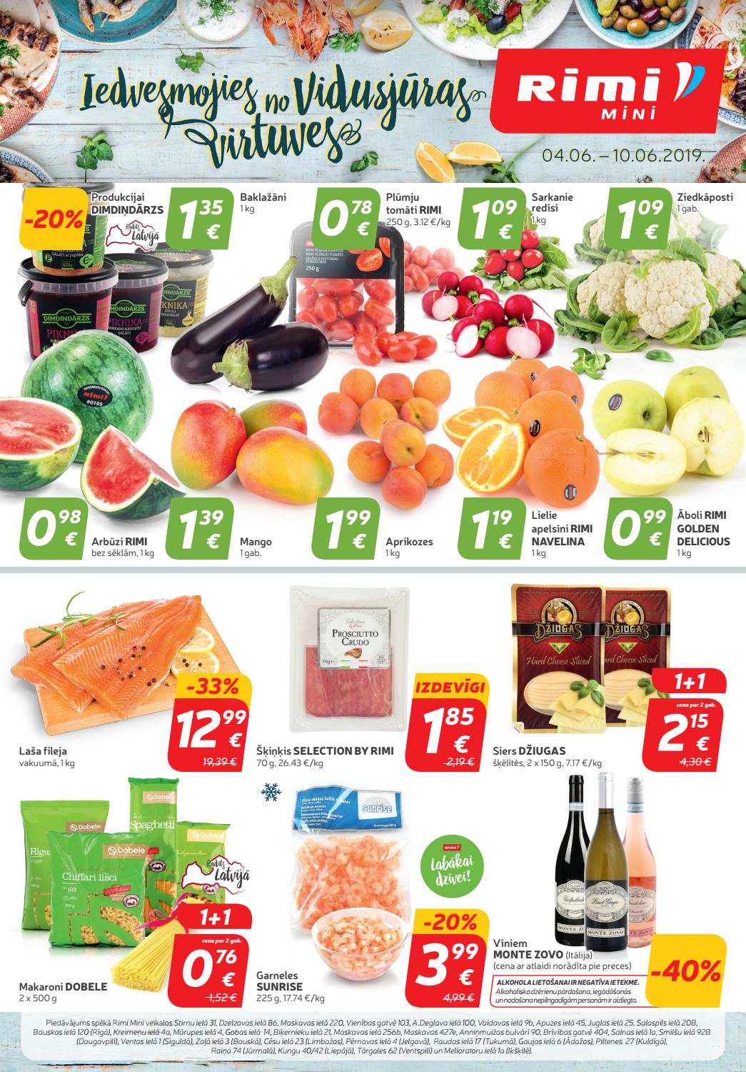 Rimi Mini piedāvājums 04.06. - 10.06.2019. by Rimi - Issuu