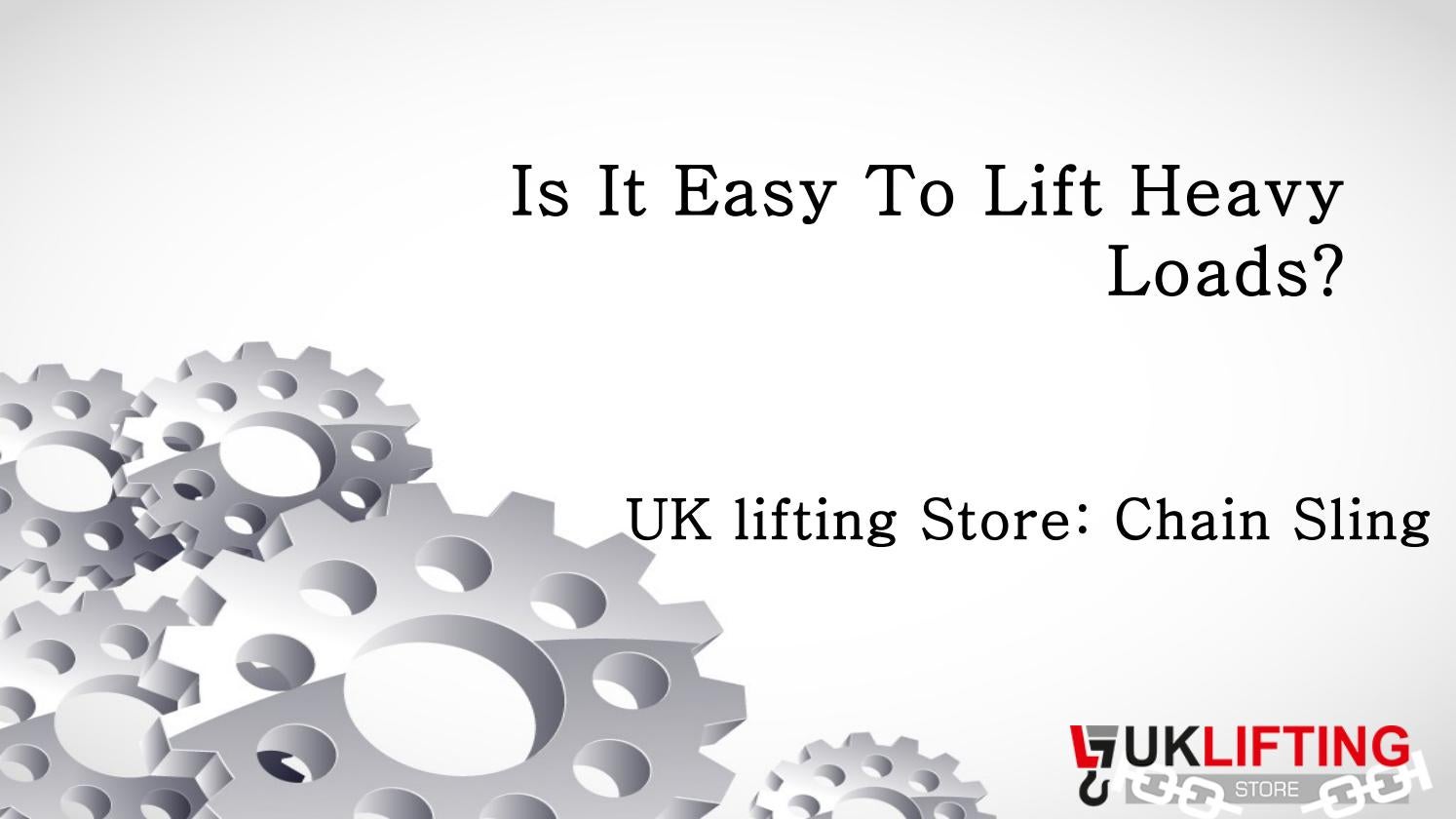 Is It Easy To Lift Heavy Loads? by UK Lifting Store - Issuu