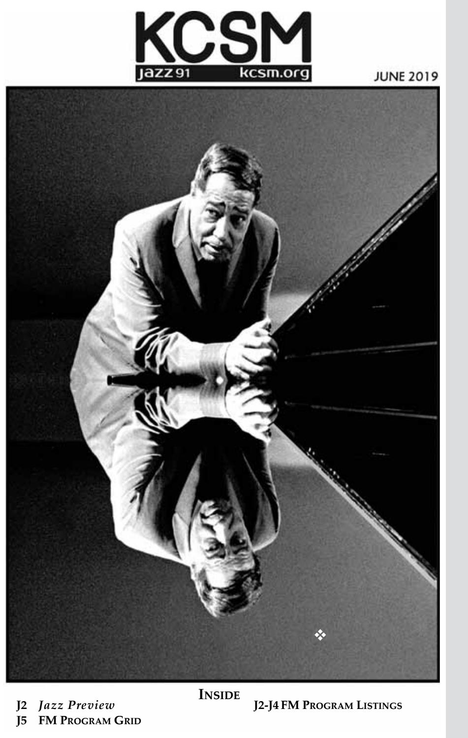 June 2019 KCSM Jazz 91 Guide by KCSM-FM Jazz 91 - Issuu