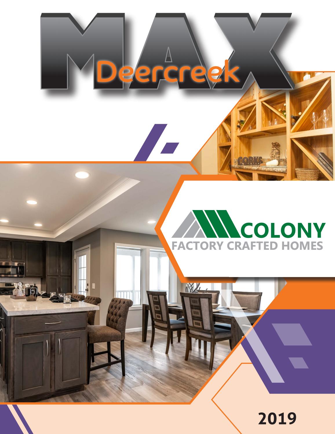 Colony Factory Crafted Homes Deercreek Max by The Commodore Corporation ...