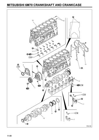 Mitsubishi 6M70 Workshop Manual Copy free by engineparts2 - Issuu
